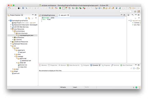 hướng dẫn tạo và deploy java web lên app engine flexible