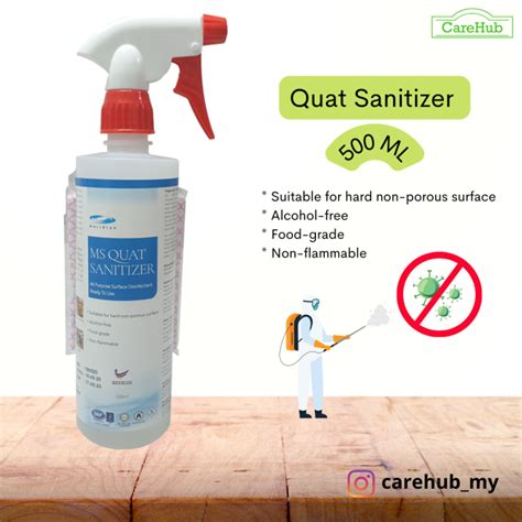Quat Sanitizer 500ml Lazada