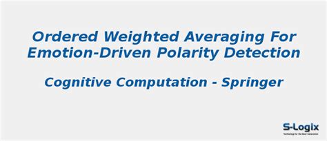 Emotion Driven Polarity Detection Python Projects S Logix