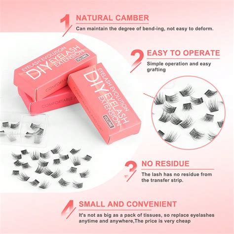 10 Boxes Cluster Lashes 120Pcs D Curl Lash Clusters DIY Lash Extension Volume Eyelash Clusters