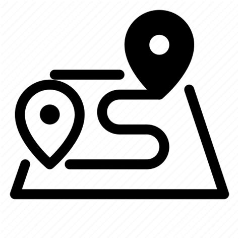 Map Pin Route Travel Gps Icon Download On Iconfinder