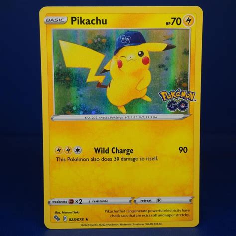 Pokémon Karty Pikachu 028 Pokemon Go 2022 Aukro Pokémon Karty Pikachu 028 Pokemon Go 2022 Aukro