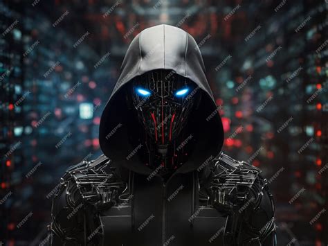 Premium Photo 3d Illustration Cybersecurity Concepthacker Hacking Artificial Neural Network