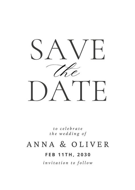 Free And Customizable Date Templates