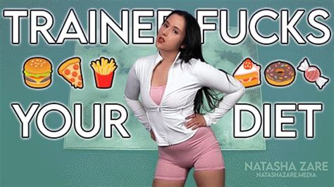 Gym Trainer F Your Diet Natasha Zare Clips4sale