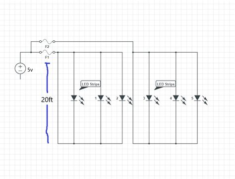 Fuses Fusing Power Injected Leds From Both Sides Electrical
