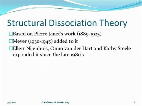 Integrating Structural Dissociation Theory With Emdr Therapy By