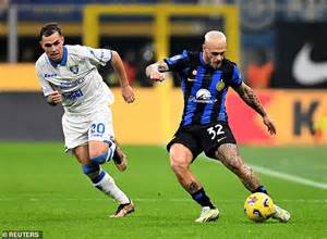Inter Milans Federico Dimarco Scores An Incredible Goal From The