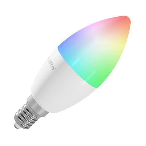 Tesla Smart Light Bulb Techtoy Smart Bulb Rgb 6w E14 Zigbee Tesla
