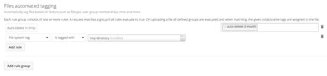 auto delete files in a directory after a certain time in nextcloud