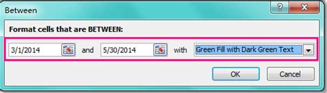 How To Highlight Cells Between Two Dates In Excel