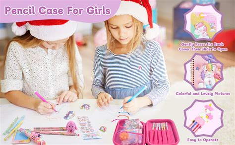 Coosilion Pencil Case For Girls Cute Unicorn 3d Eva Large