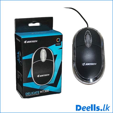 Jertech Mt300 Wired Mini Mouse Deellslk Sri Lanka