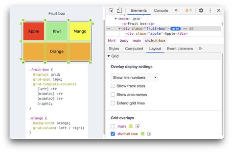 Inspect CSS Grid Layouts Chrome DevTools Chrome For Developers