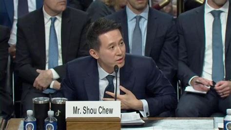 Senator Im Singaporean No Tiktok Ceo Shou Zi Chew Grilled By Us Senator On His Ties With