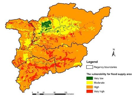 Spatial Distribution Of Flood Supply Area Download Scientific Diagram