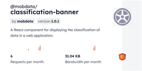 Mobdataclassification Banner Cdn By Jsdelivr A Cdn For Npm And Github