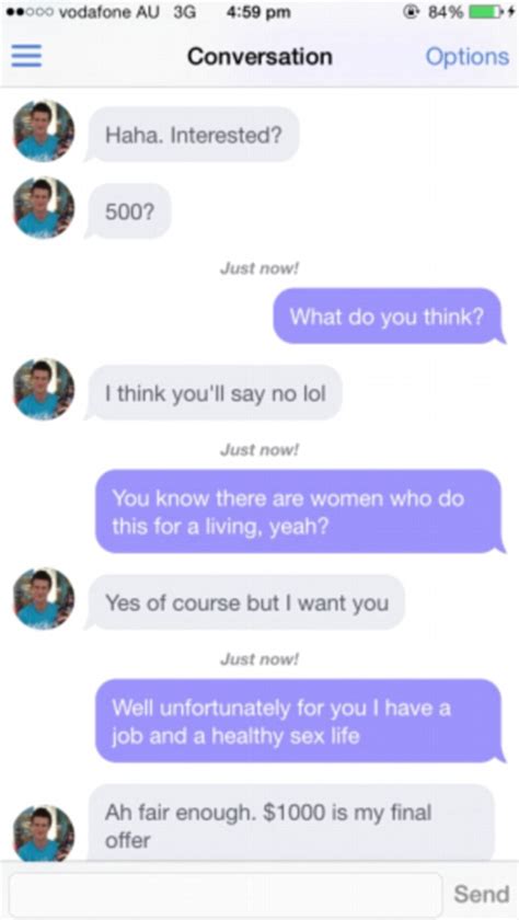 Okcupid User In Melbourne Sparks Concern After Proposals Of 2k For Sex