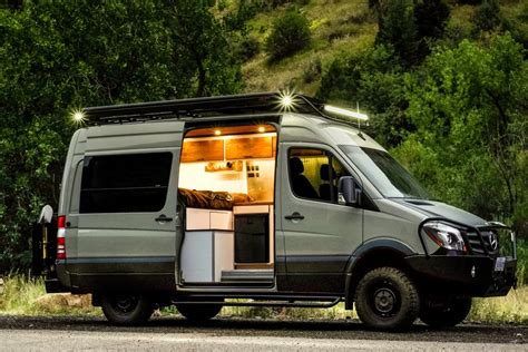Chads 144 Sprinter Vanlife Customs 4x4 Sprinter Van Conversion