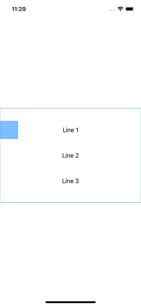 Swift Swiftui How To Dynamically Make A Views Leading Equal To Its