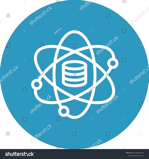 Data Science Machine Learning Outline Icon Stock Vector Royalty Free