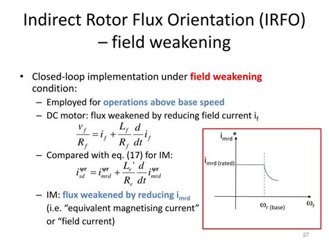 Ppt Induction Motor Vector Control Or Field Oriented Control By M