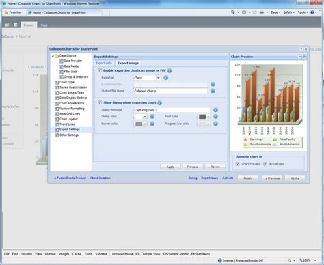 collabion charts for sharepoint 1 1 2 0 download screenshots