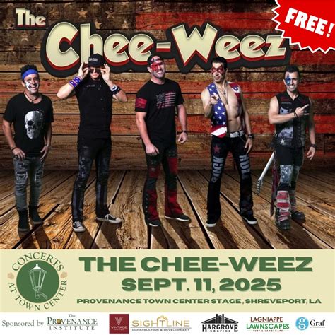 Concerts At Provenance Town Center The Chee Weez Provenance