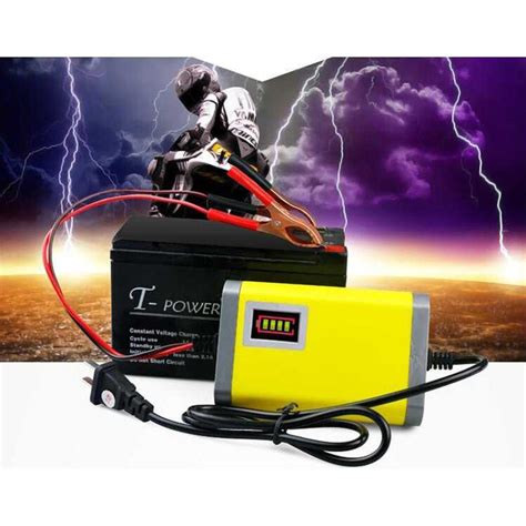 Jual Alat Cas Aki Accu Charger Aki Motor 12V 2A Shopee Indonesia