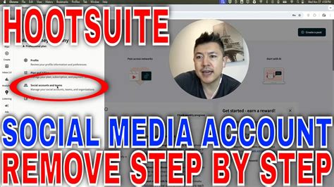 How To Delete Remove Social Media Account From Hootsuite YouTube