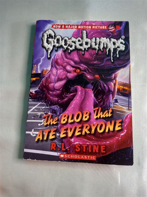 The Blob That Ate Everyone Goosebumps Book By R L Stine Hobbies