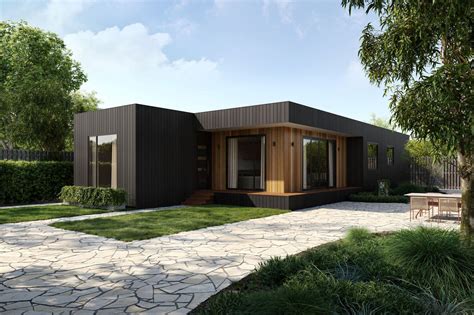 Modular Modern Home Concrete 2 Bed 3 Bath 1280 Sqft Modular Home Model