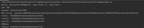 Android逆向学习笔记——使用python库调用frida Whitebirds Home Android逆向学习笔记——使用python库调用frida Whitebirds Home