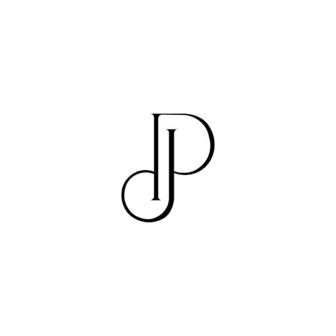 Premium Vector Jp Logo