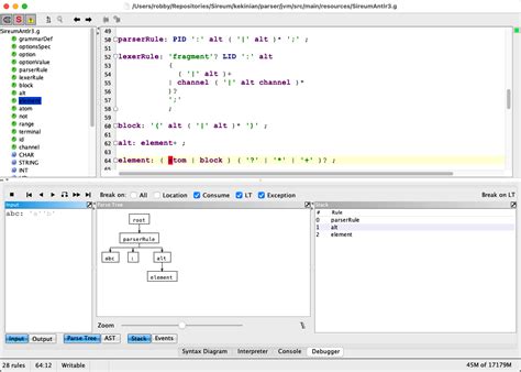 PG Sireum Parser Generator For Slang Slang