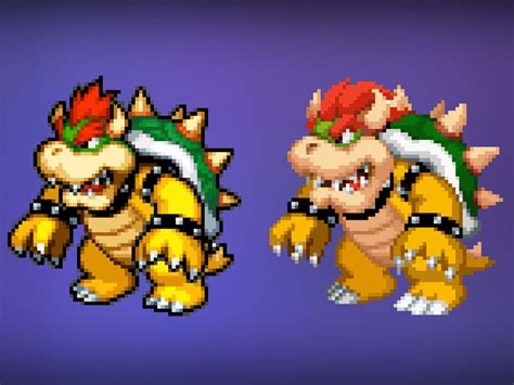 Bowser Bis Remastered Wip By Lumonious96 On Deviantart