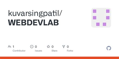 Github Kuvarsingpatilwebdevlab
