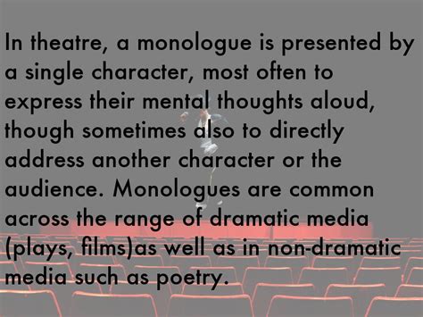 What Is A Monologue By Maha Noor