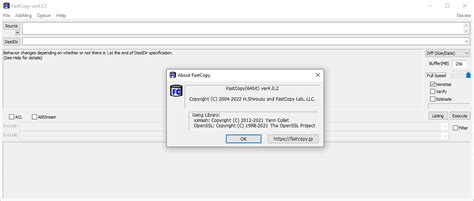 New Update Fastcopy The Fastest Copybackup Software On Windows