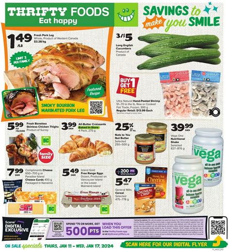 Thrifty Foods Promotional Flyer Valid From 1101 To 1701 Page Nb 1 Flyers