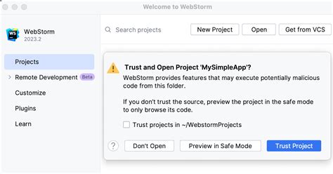 Vite Webstorm Documentation