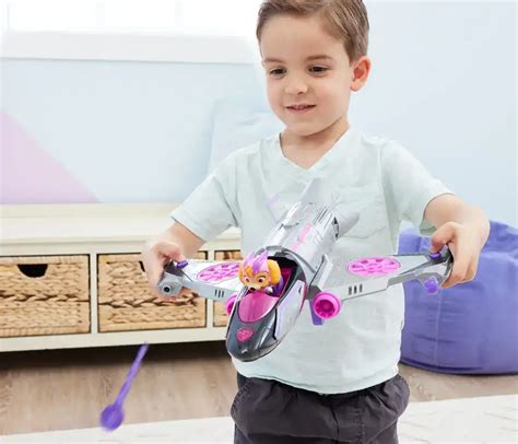 Paw Patrol The Mighty Movie Skye And Deluxe Jet