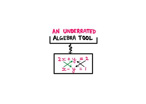 How To Solve 2x2 Equations In A Single Step By Hemanth Street