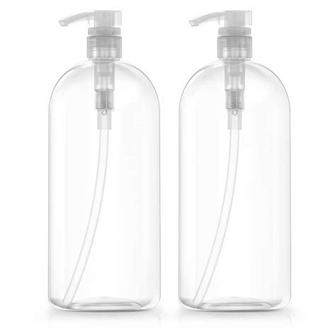 Round Bottle With Pump 1 Liter At ₹ 5 Piece Cosmetics Packaging In