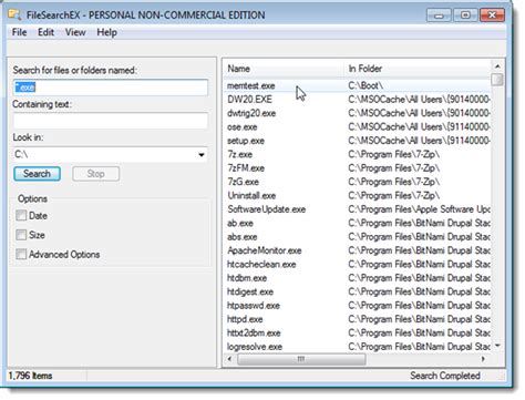 How To Get A Blazing Fast Powerful XP Style Search In Windows 7
