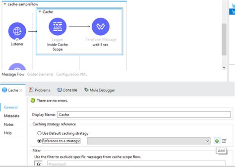 Cache Scope Activity For Caching MuleSoft Activity