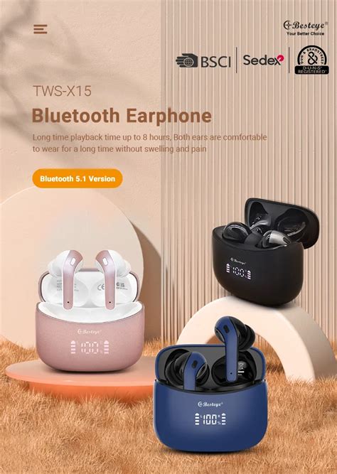 Hot Wireless Tws Earbuds Type C Game Headphone Consumer Electronics Accessories Gaming In Ear