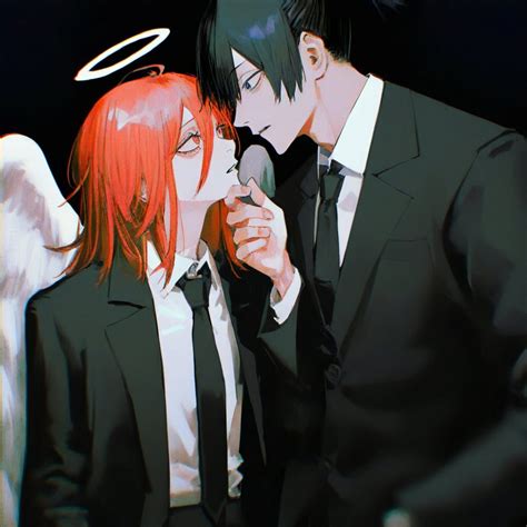 Angel Devil And Hayakawa Aki Chainsaw Man Generated By Mukurout Aibooru