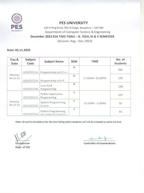 3rd And 5 Th Sem Esa Tt Pdf