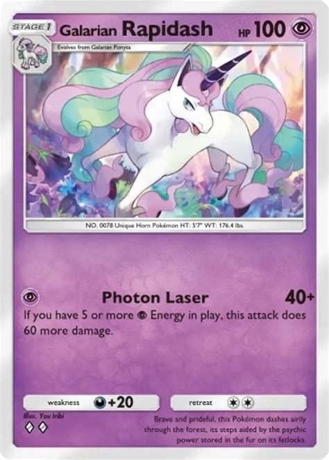Galarian Rapidash 59234 Prices Pokescreener